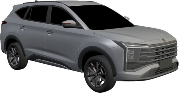 JAC Sihao 2022: опубликованы патентные фото кросса