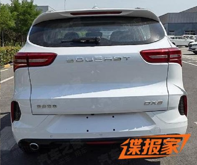 Soueast DX8 2023 "засветился" на патентных фото