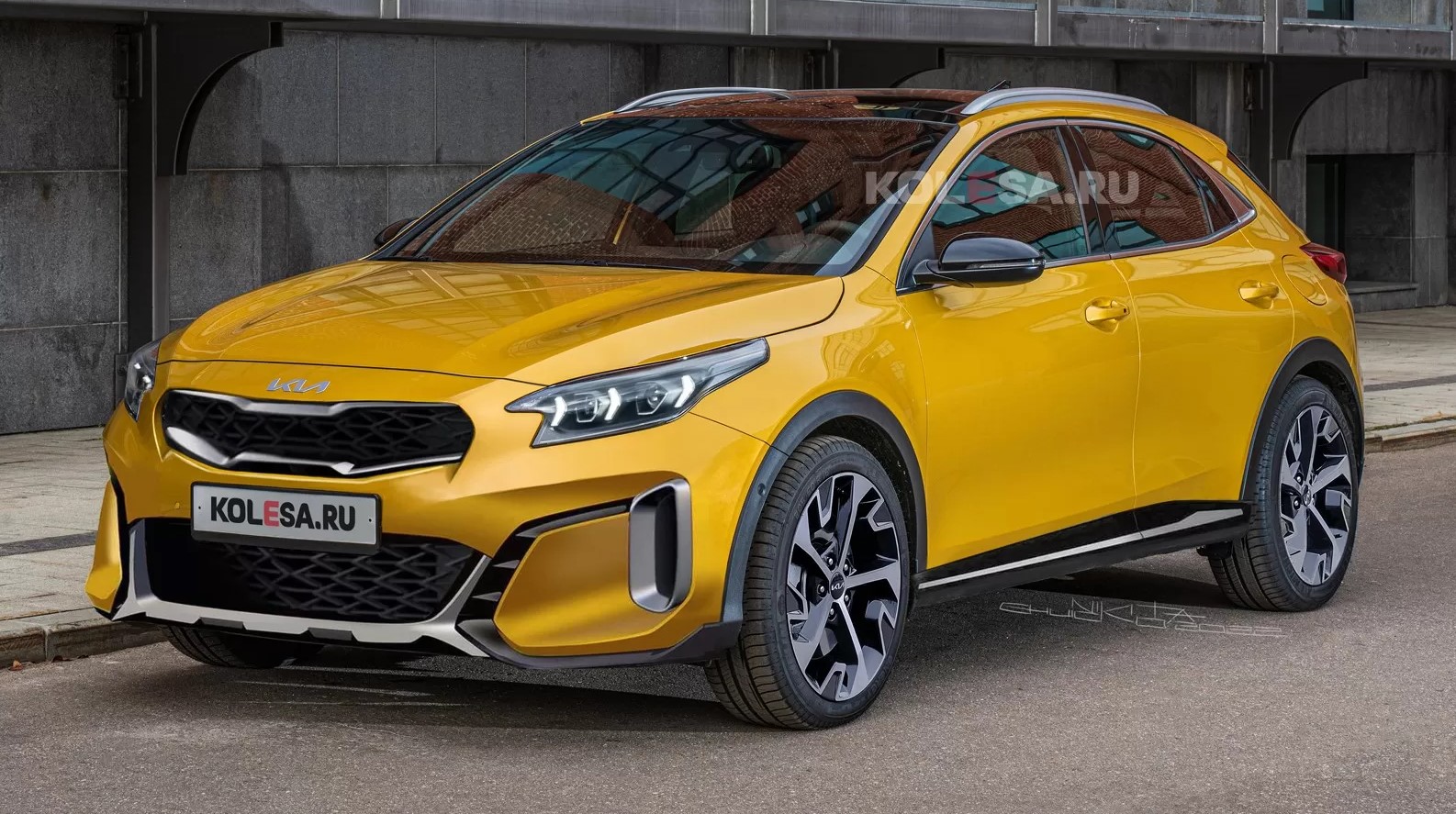 Kia Xceed 2022: на рендерах показана обновленная версия