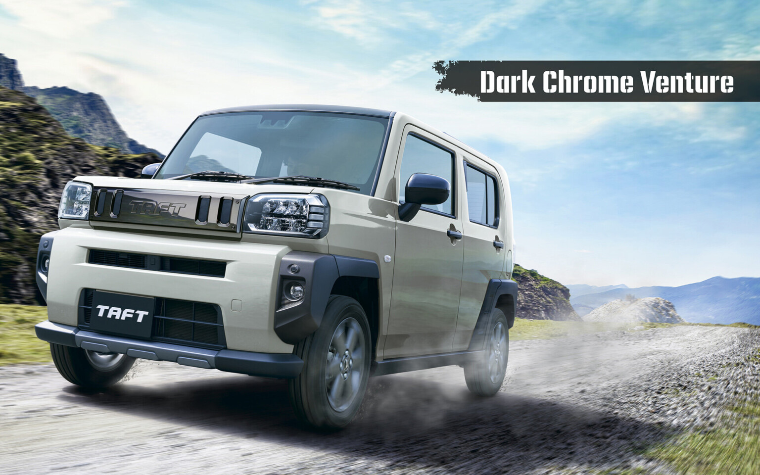 Daihatsu Taft 2023 получил новую версию Dark Chrome Venture