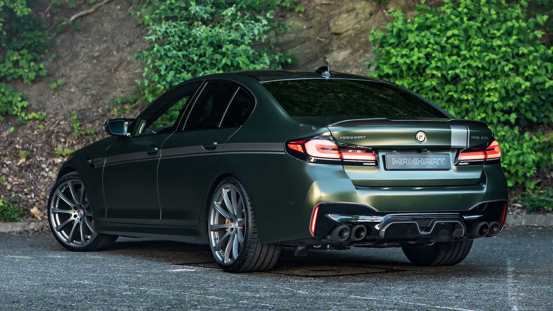 BMW M5 CS 2023 получил пакет улучшений от Manhart