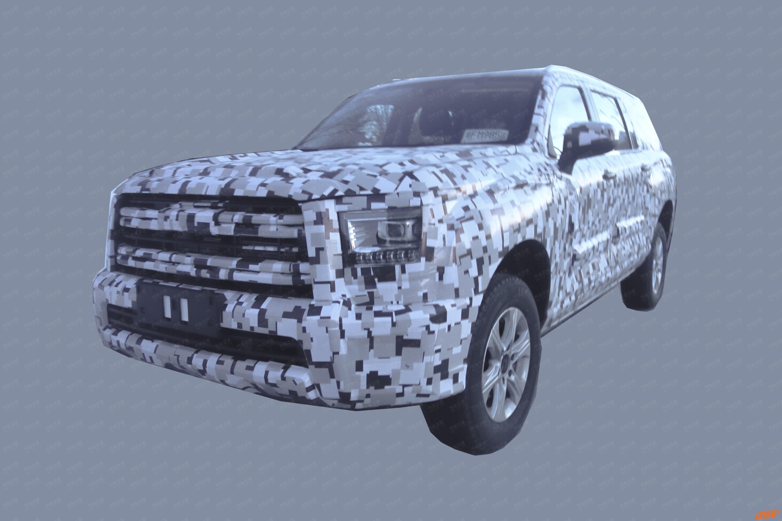 Рамный 7-местный внедорожник Haval P04, конкурент KIA Mohave, впервые ...