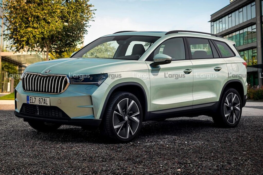 Skoda Kodiaq 2024 нового поколения показали на фото