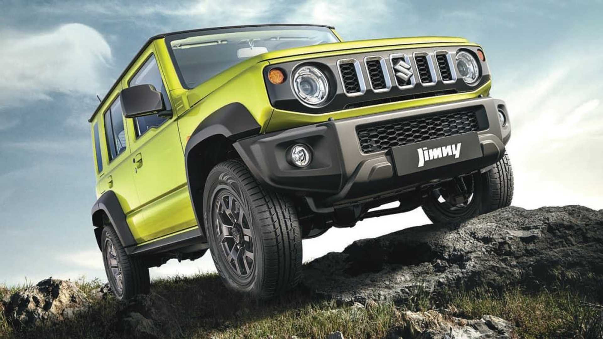 Suzuki Jimny 2023 с 5-дверным салоном представлен официально
