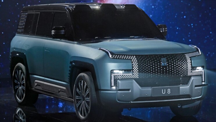 BYD Yang Wang U8 2024 впервые показан на видео