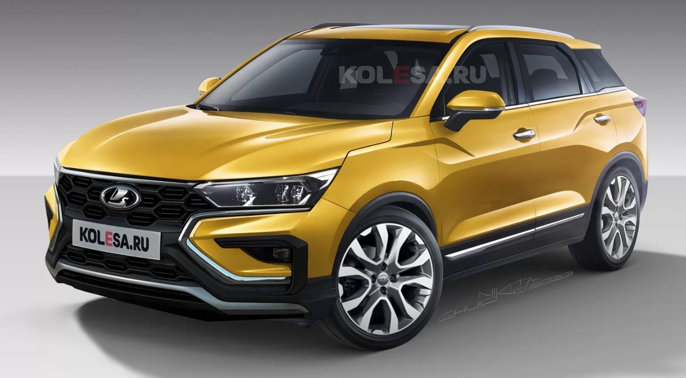 Lada X-Cross 5 2024 показали на неофициальных рендерах