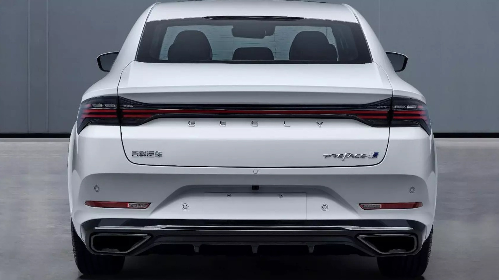 Geely Preface 2024 получит внешность в стиле Volvo