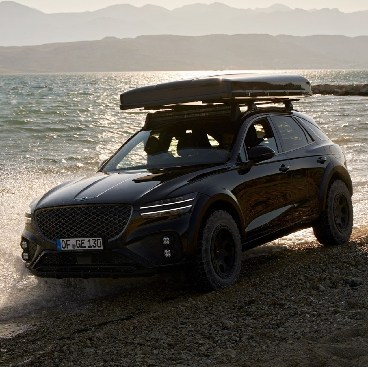 Genesis превратила свой кроссовер GV70 в настоящий внедорожник ...