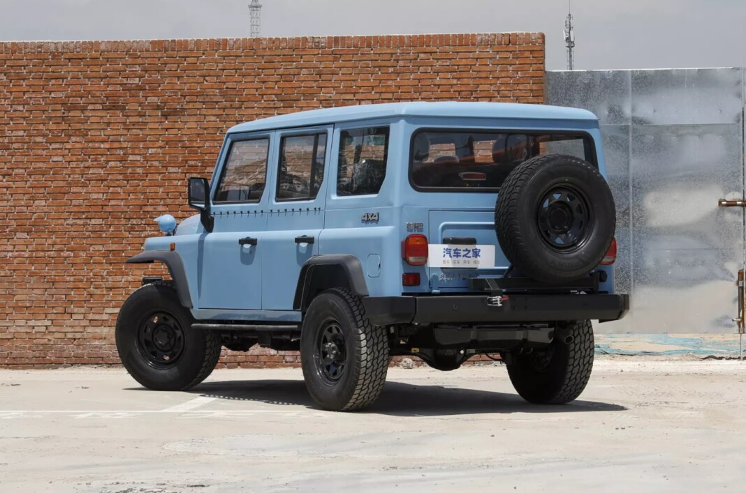 BAW BJ212 Sniper 2023 презентован официально в Китае