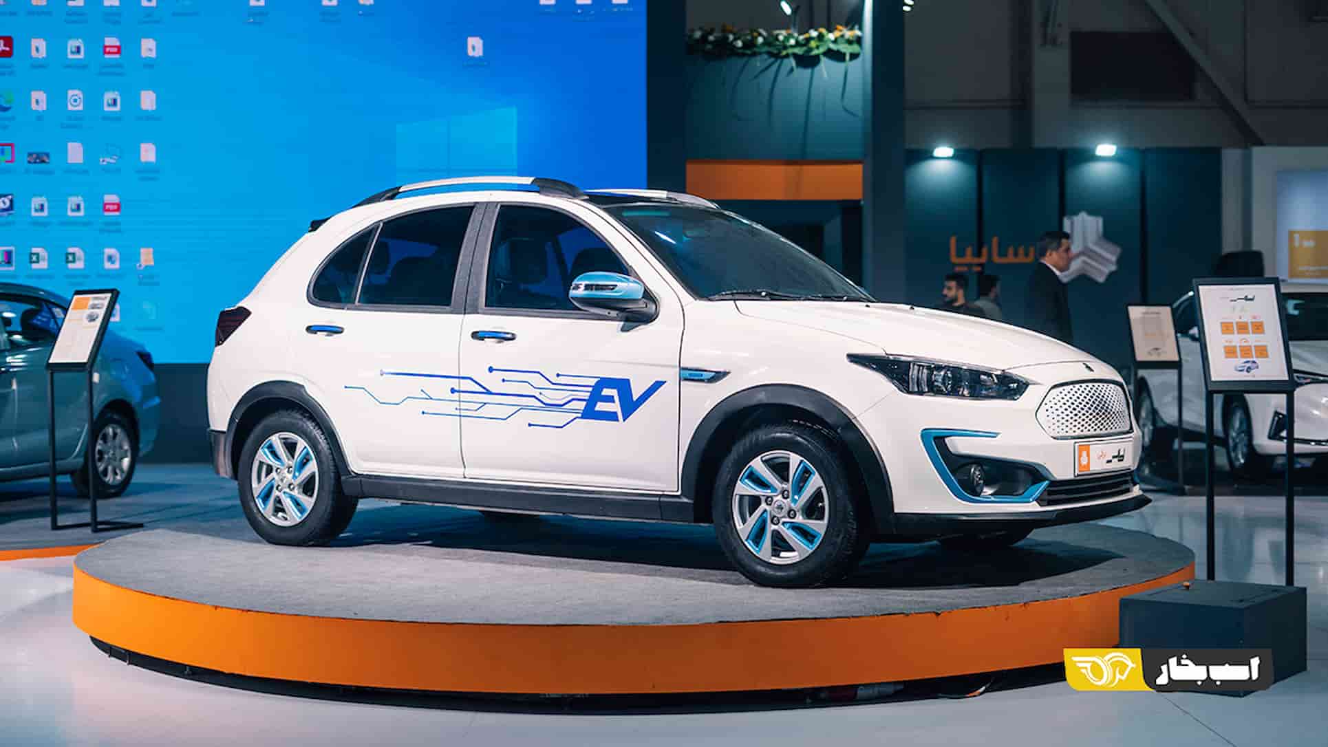 Saipa Atlas EV 2024 представлен официально в Иране