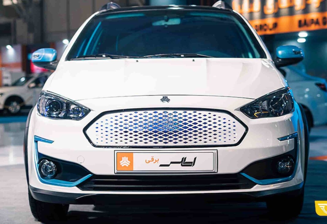 Saipa Atlas EV 2024 представлен официально в Иране