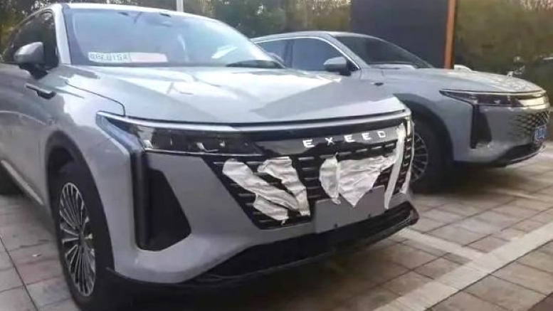 Exeed RX 2024: появились фото обновленного кроссовера