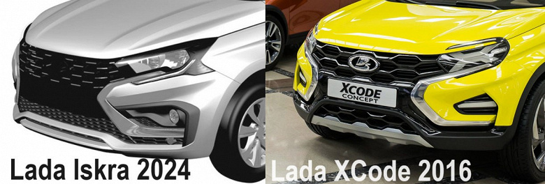 Lada Iskra 2025 основан на дизайне концепта Lada XCode