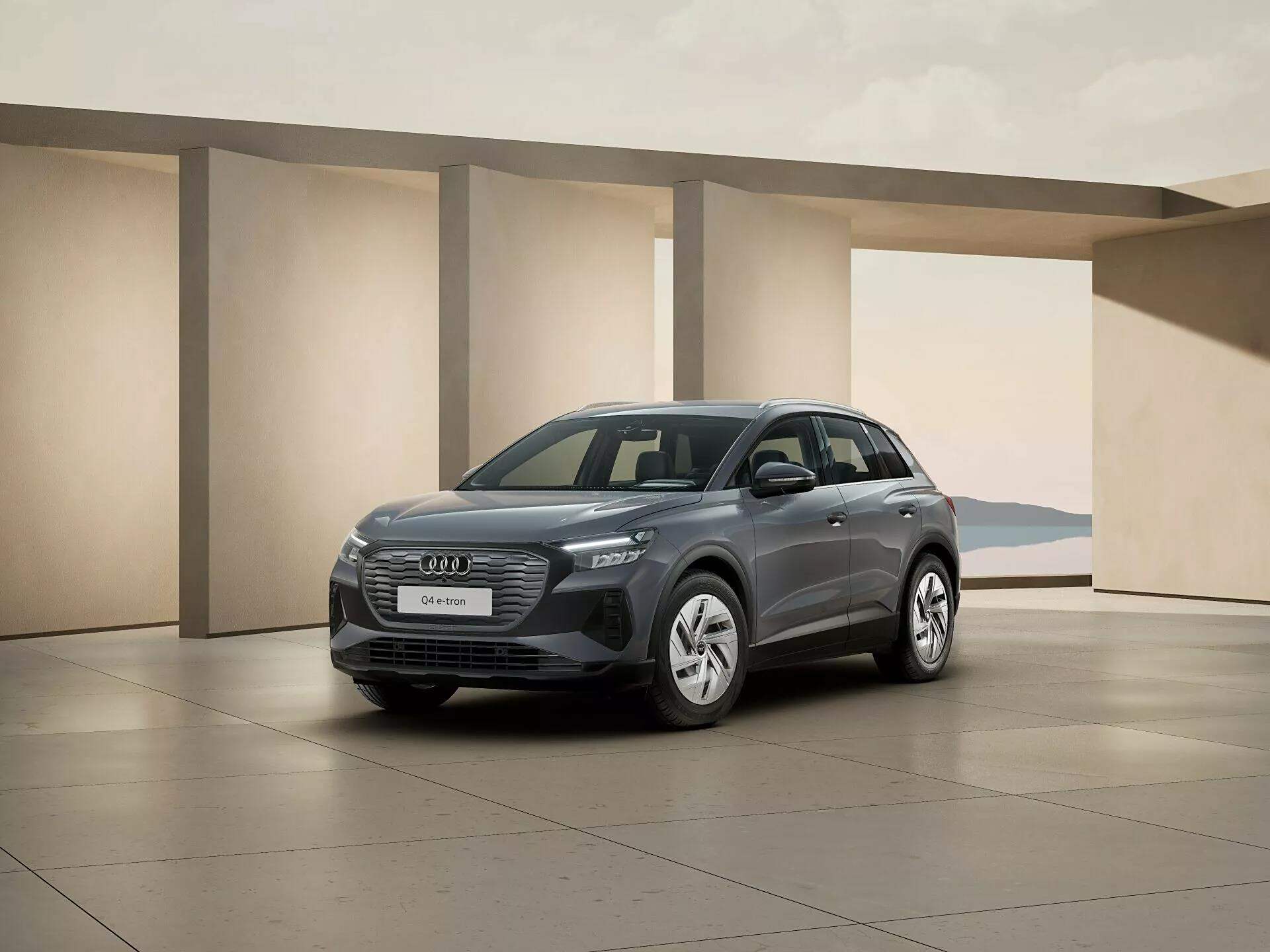 Audi Q4 35 e-tron 2025 раскрыт на официальных фото