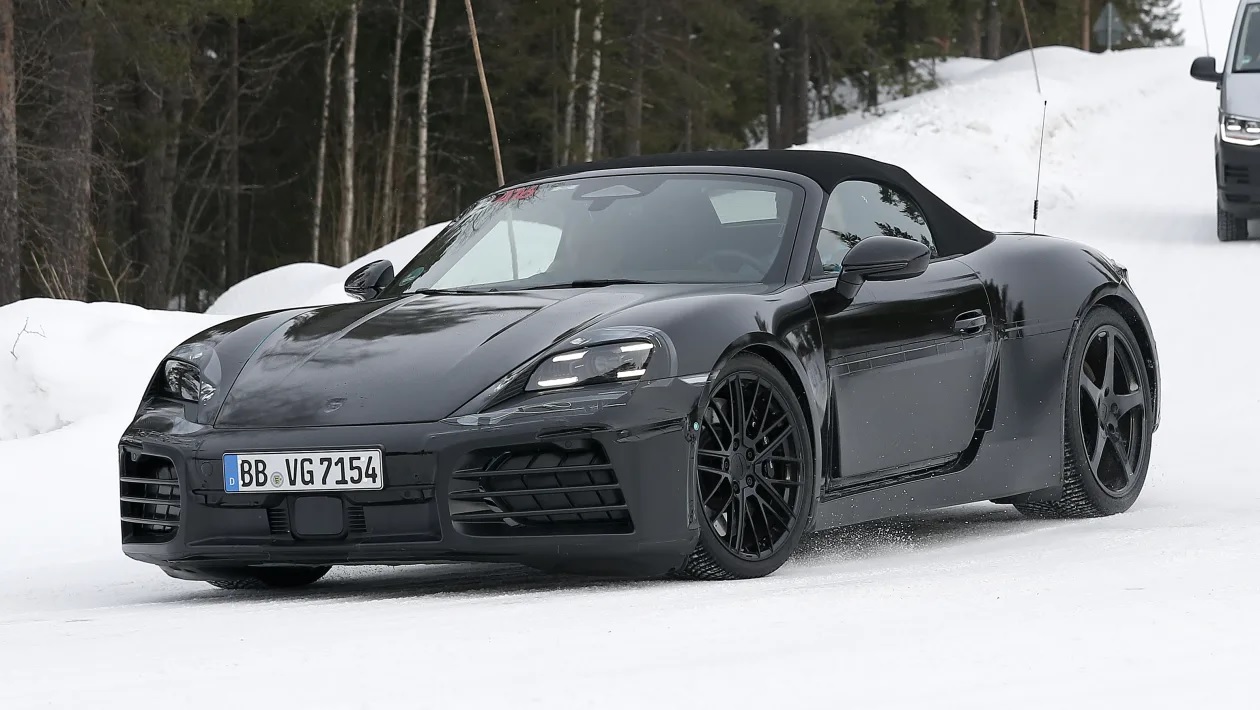 Porsche 718 Boxster EV 2026: раскрыты подробности о АКБ