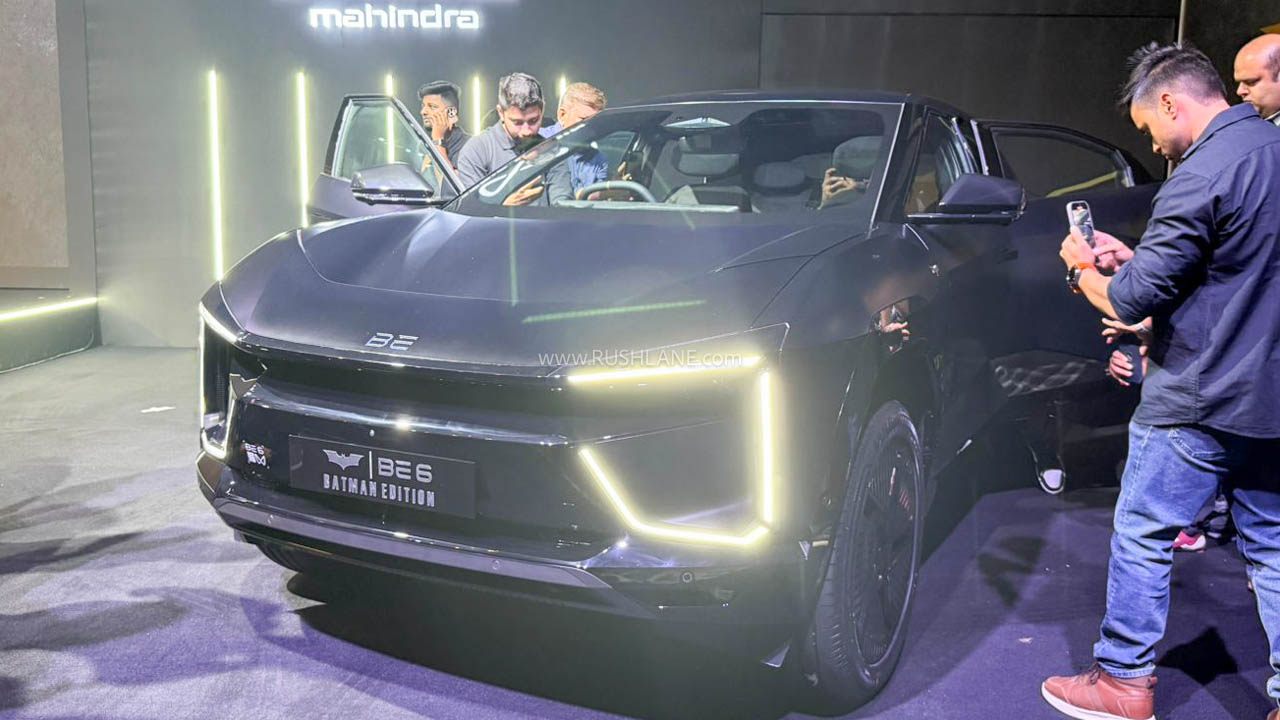 Mahindra BE 6 Batman Edition: электрический кроссовер в стиле Бэтмобиля ...
