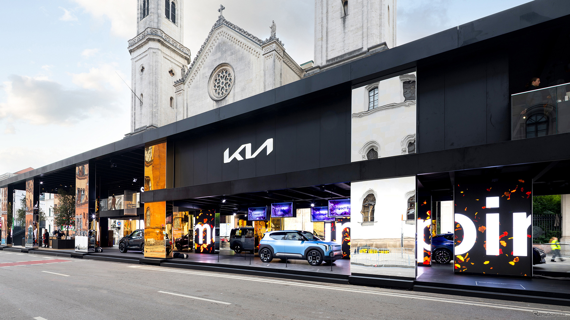 Kia вывела на IAA Mobility 2025 в Германии всю линейку электрокаров: дебют EV2 и европейская ...