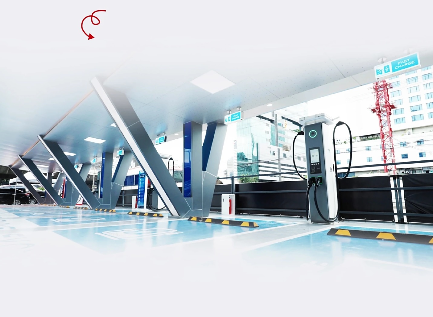 Huawei открыла первую в Бангкоке суперзарядную станцию EV ONE ...