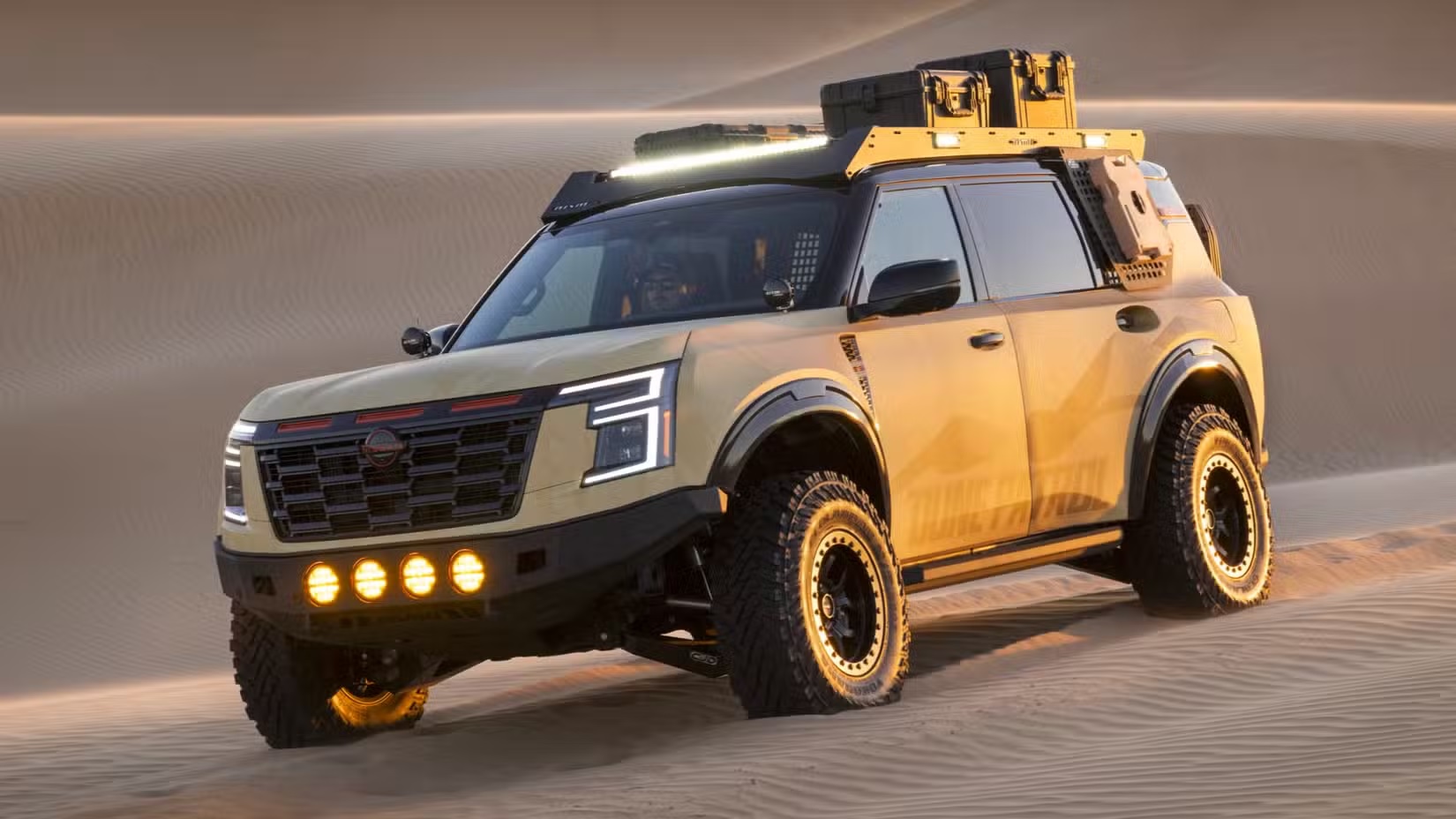 Nissan показал экстремальные Armada и Frontier для SEMA: прототипы с 37 ...